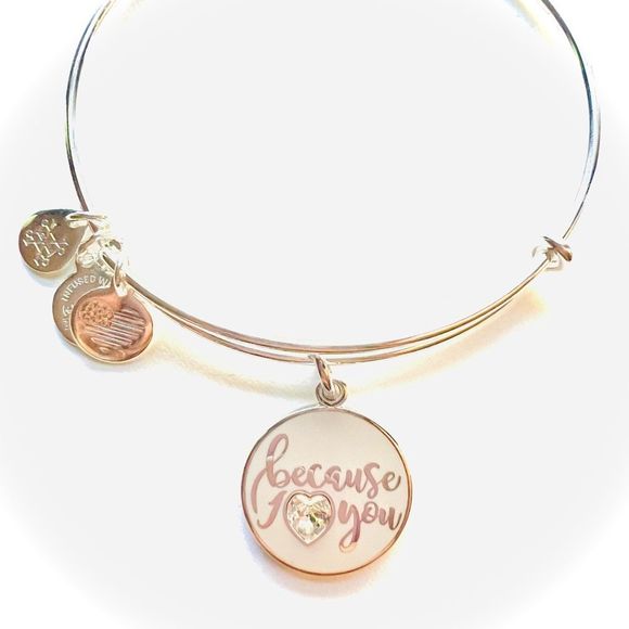 Alex and Ani | Jewelry | Alex And Ani Words Are Powerful Because I Love ...